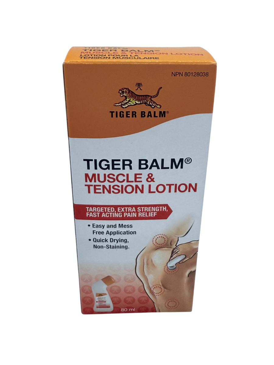 Tiger Balm Muscle &Tension Lotion- Ammeltz - Tiger Balm Canada - Tiger ...